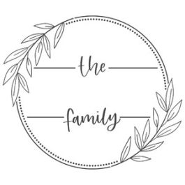 Rose Circle Name Frame