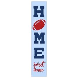 home football porch sign