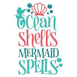 ocean shells mermaid spells