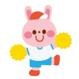 rabbit sports day cheering