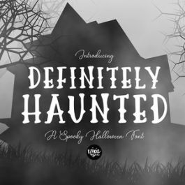 dtc definitely haunted halloween font|378598