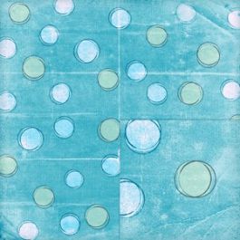 dotty teal distressed watercolor background pattern