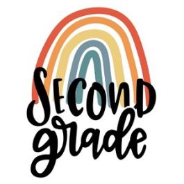 second grade rainbow