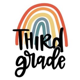 third grade rainbow