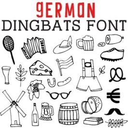 cg german dingbats