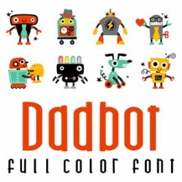 dadbot full color font
