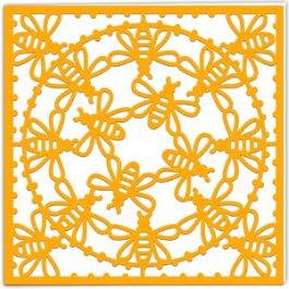 honey bee lace card