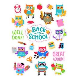 owls back to school stickers