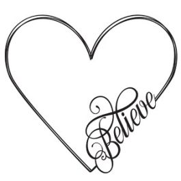 believe heart frame