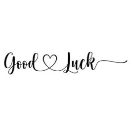 good luck heart quote