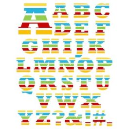 Bookworm school alphabet set