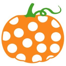 PUMPKIN POLKA DOTS