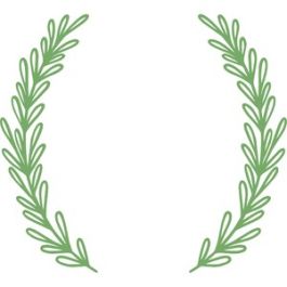 laurel leaf frame|384495