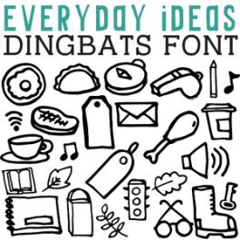 CG Everyday Ideas Dingbats