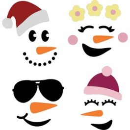 Snowmen Faces