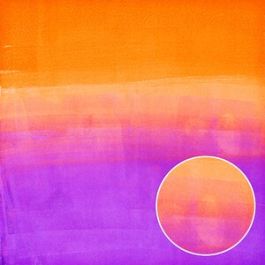 Orange & Purple Painted Gradient Monoprint Background Pattern