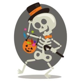 Dapper Skeleton