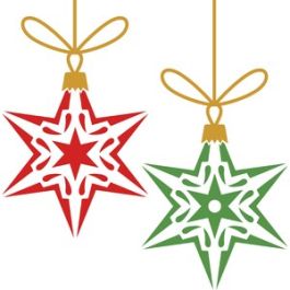 christmas stars ornaments