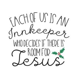 Christmas Innkeeper Quote