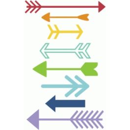 2 cute drawn arrows