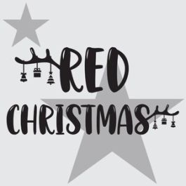 Red Christmas Font