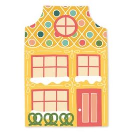 Yellow Gingerbread House