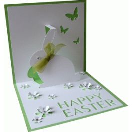 card pop up easter bunny|39112