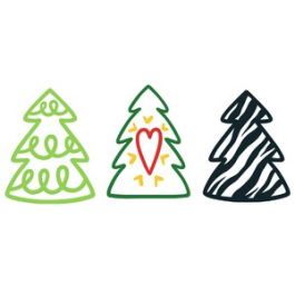 Christmas Tree doodles