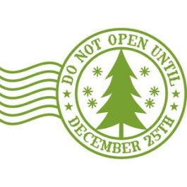 do not open until december 25th