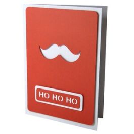 Santa’s Ho Ho Ho Stencil Card