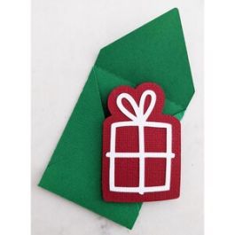 mini present card and envelope