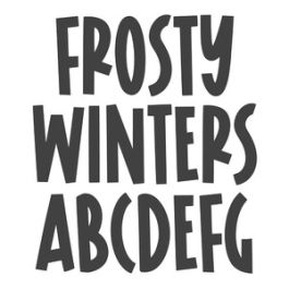 BFC Frosty Winters Display Font