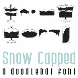 Snow Capped Doodlebat Font