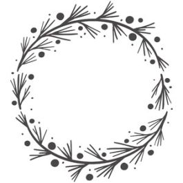 Rose Circle Name Frame