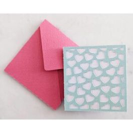 mini heart card and envelope|395530
