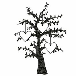 Family Tree - Square - 4 People