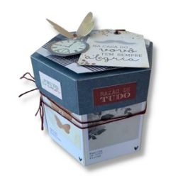 Exploding Hexagonal Box