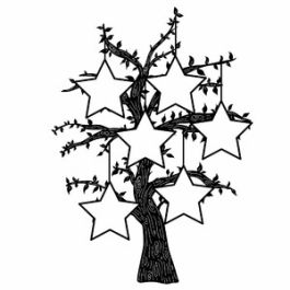 Family Tree - Square - 4 People