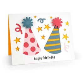 Happy Birthday Party Hat Card