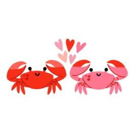 Valentine's Day Crabs
