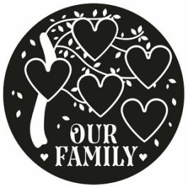 Family Tree - Square - 4 People