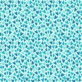 Blue Hearts Pattern Paper|397836