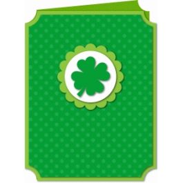 'shamrock' card