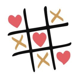 Tic Tac Toe Hearts