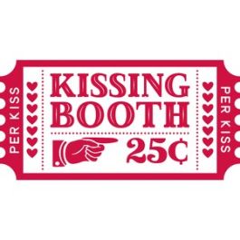 kissing booth ticket stub|398163