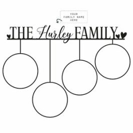 Family Tree - Square - 4 People