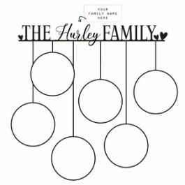 Family Tree - Square - 4 People