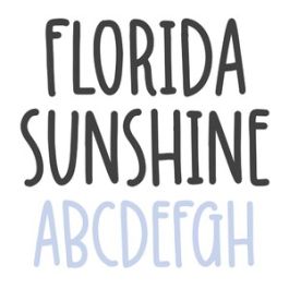 BFC Florida Sunshine Handwriting Font