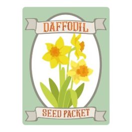 Daffodil Seed Packet