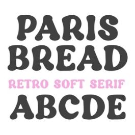 BFC Paris Bread Soft Retro Serif Font